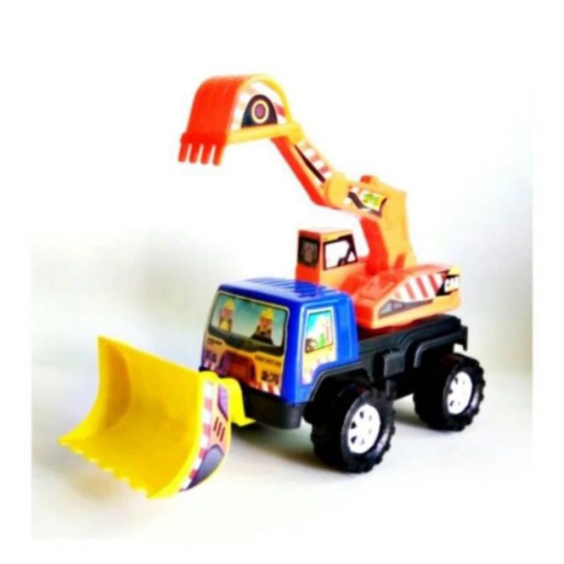 Jual Truk Double Kontruksi - Truk Excavator dua mode | Shopee Indonesia