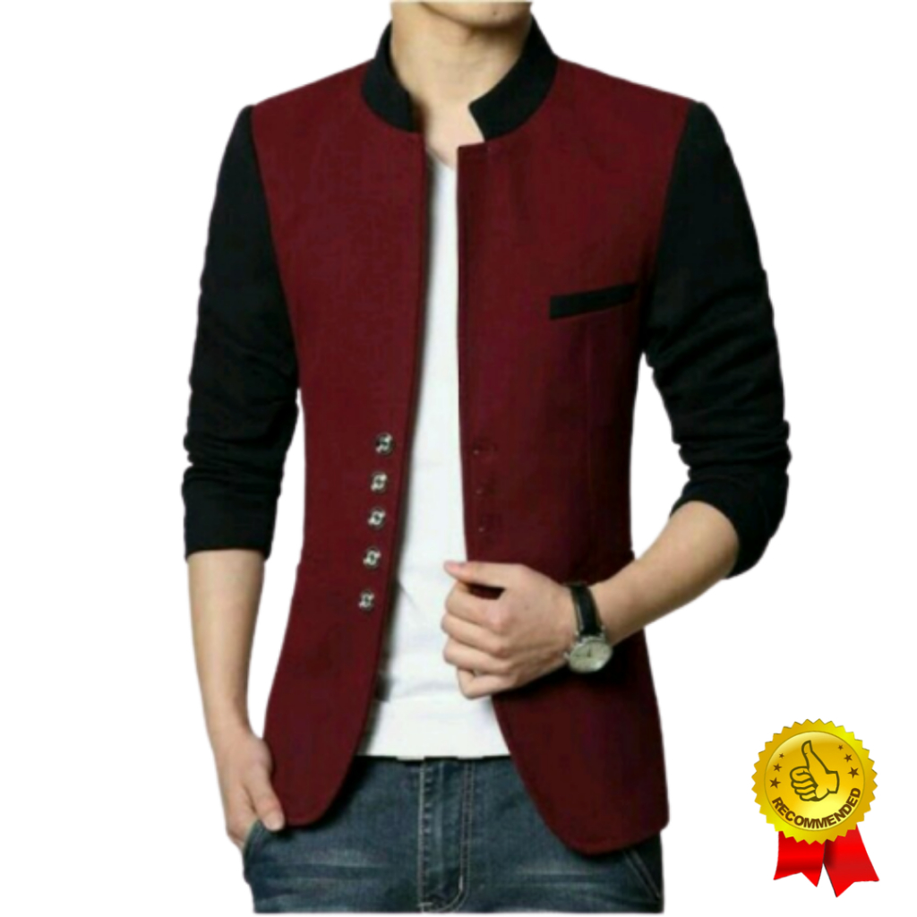 Jual Jas Pria Modern style buat wisuda nikah kondangan Blazer slimfit ...
