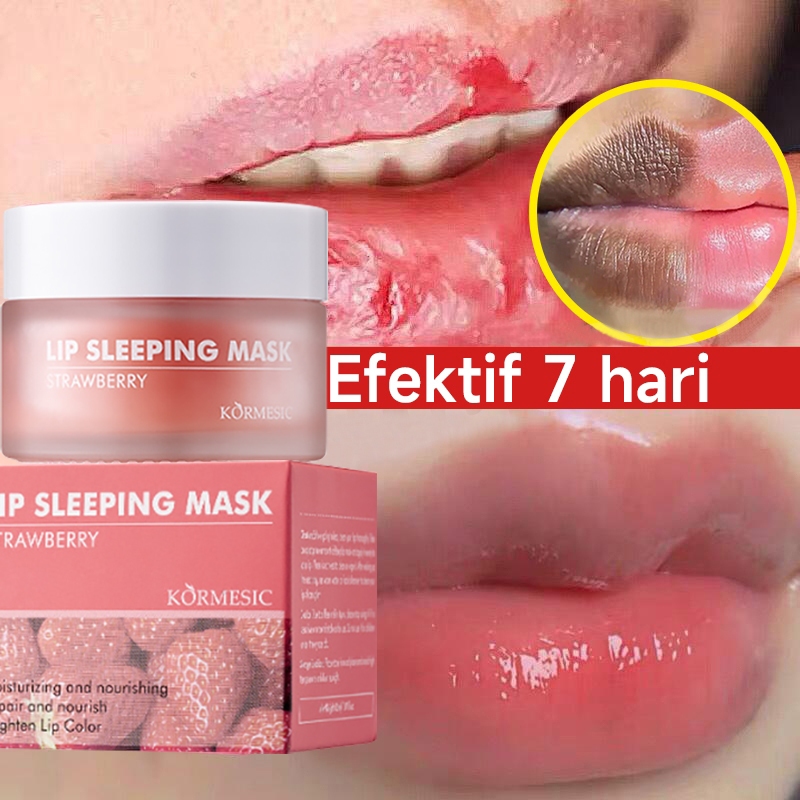 Jual Lip Balm Lip Mask Serum Bibir Pelembab Bibir 30g Masker Bibir Untuk Bibir Hitam Mencerahkan