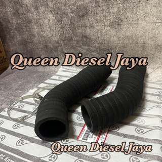 Jual Hose Turbo Pendek HDX Selang Turbo Pendek Hitam Canter FE84 PS125 ...