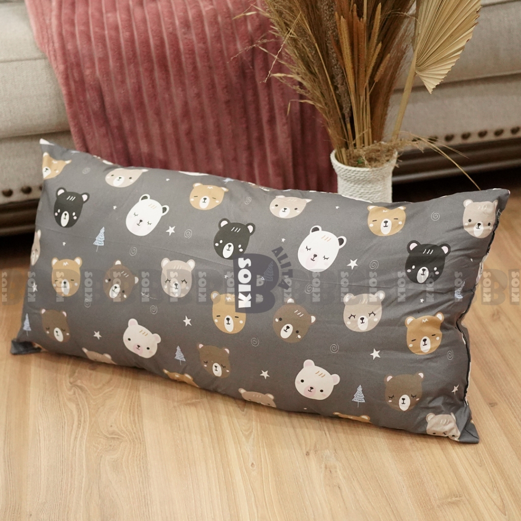 Jual TERMURAH!! bantal cinta jumbo ukuran 90x45cm empuk dan tebal full ...