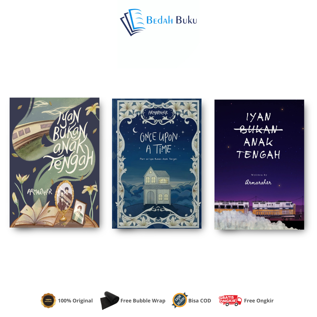 Jual AK - Novel Iyan Bukan Anak Tengah , Iyan Anak Tengah & Once Upon a Time by Armaraher ...