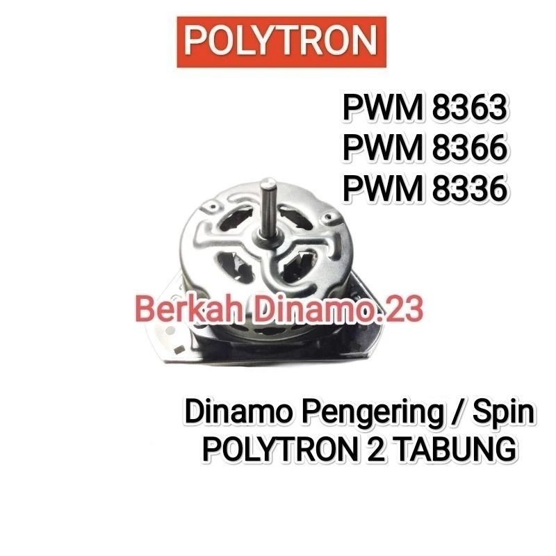 Jual Dinamo Pengering Mesin Cuci POLYTRON PWM 8363 PWM 8336 PWM 8366 ...