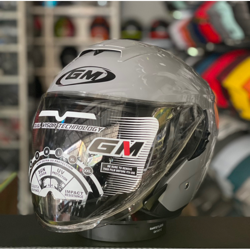 Jual Helm GM Fury Solid Original | Shopee Indonesia