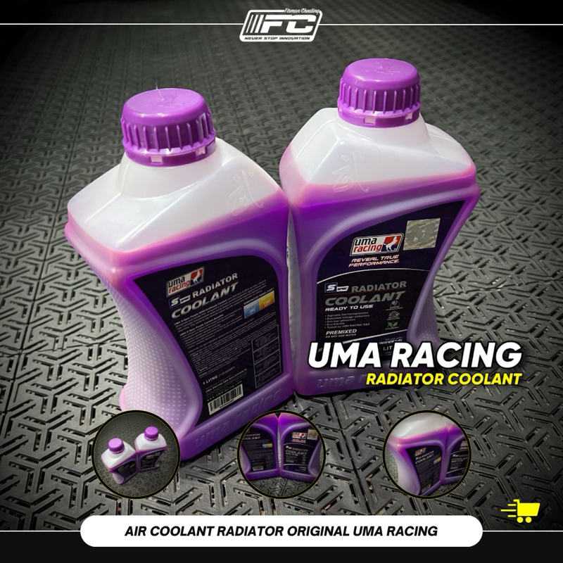 Jual AIR RADIATOR COOLANT 1L UNIVERSAL ORIGINAL UMA RACING | Shopee ...