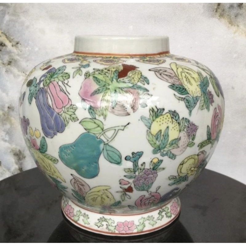 Jual Guci vas keramik china peranakan | Shopee Indonesia