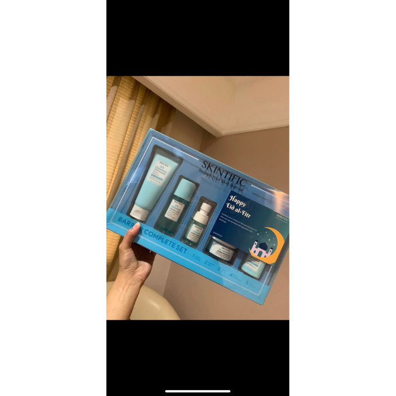 Jual SKINTIFIC PVC BOX - 5pcs Barrier Complete Set | 5x Ceramide Low pH ...