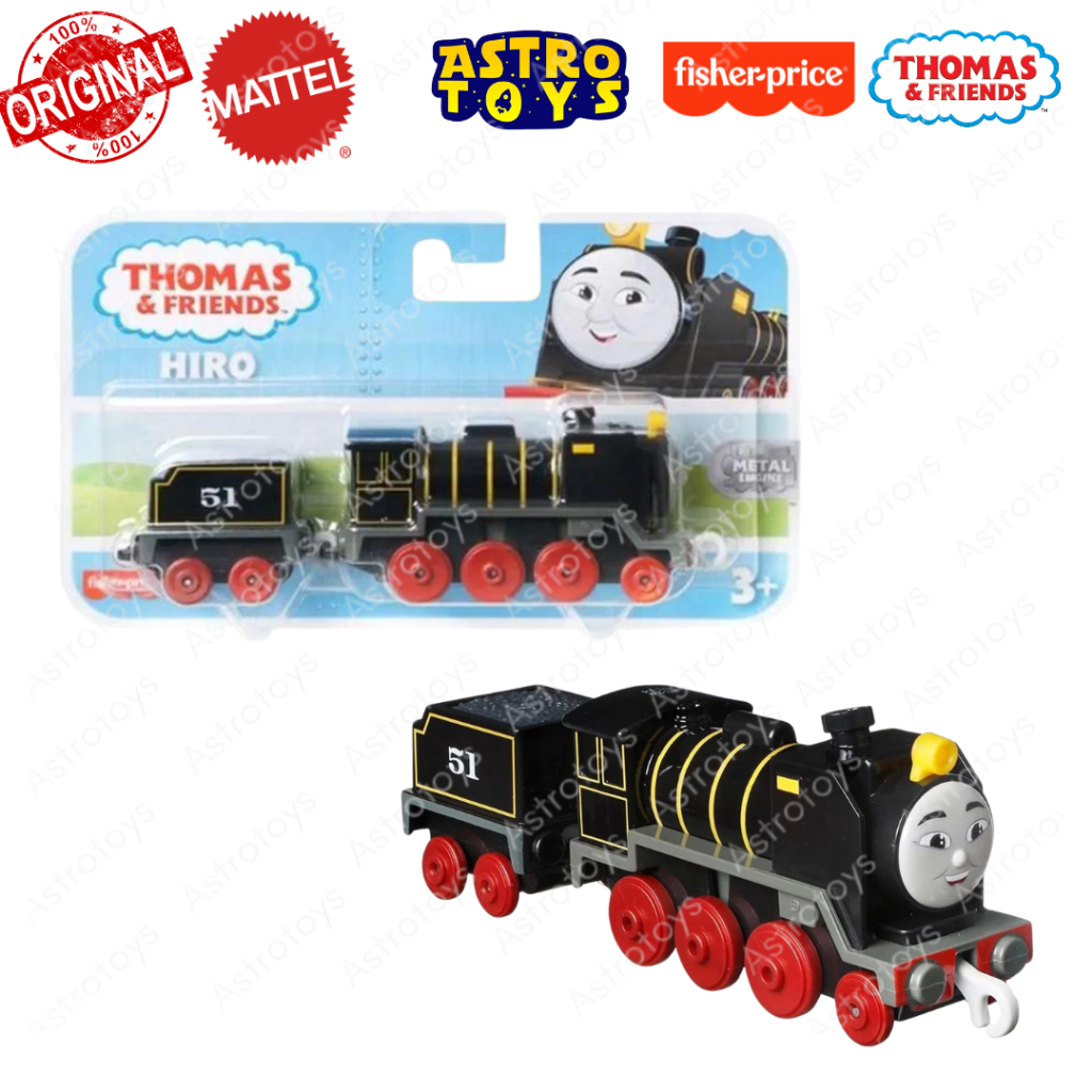 Jual Fisher Price Hiro Thomas and Friends Metal engine Push Along ...