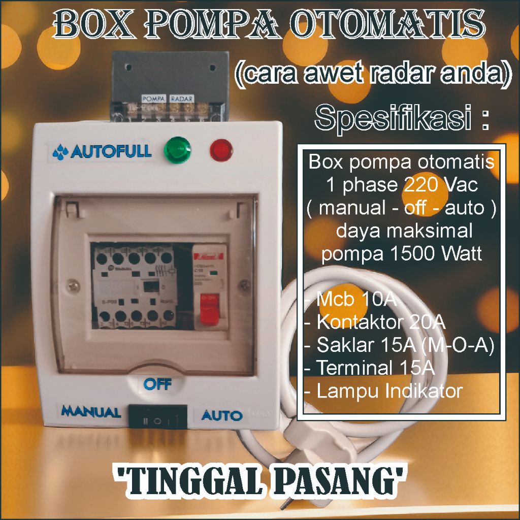 Jual BOX POMPA OTOMATIS "CARA AWET RADAR PELAMPUNG OTOMATIS ANDA"DAN ...