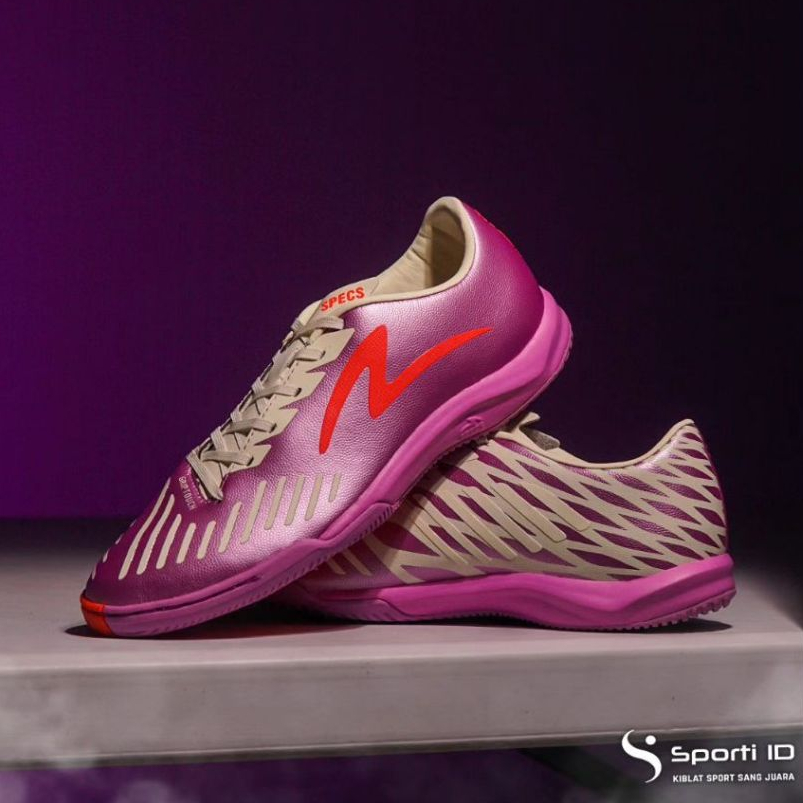 Jual Sepatu Futsal Specs Reacto Hydra SS Pro IN - Cyclamen Fusion Coral ...