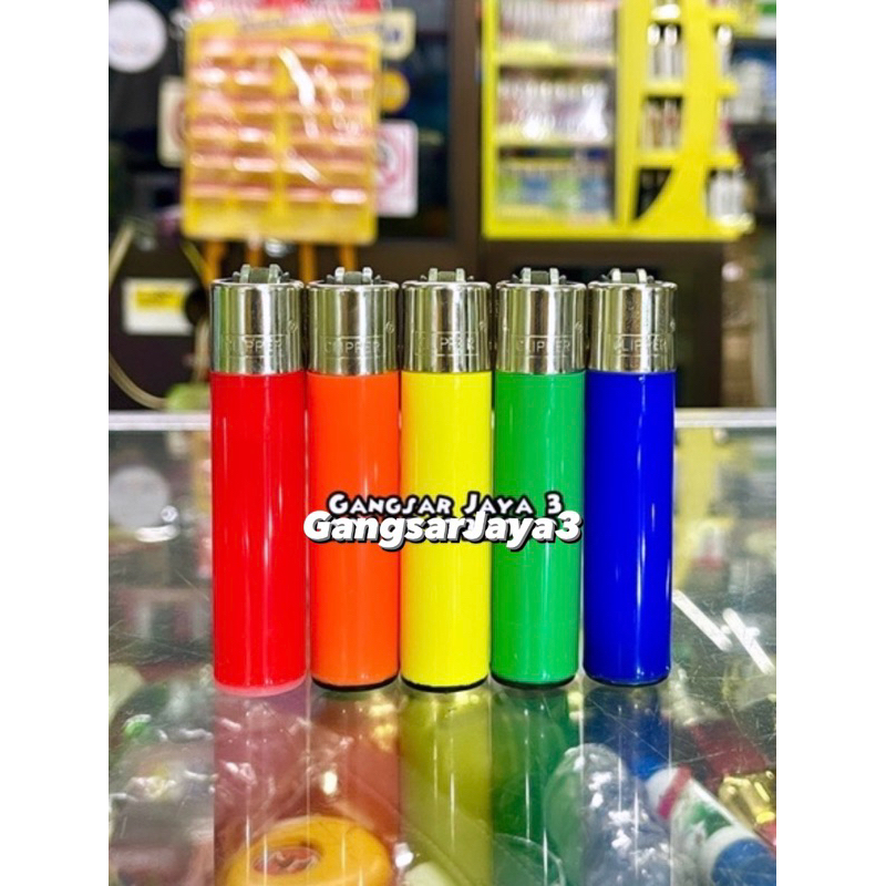 Jual korek Clipper original polos roda bulat Gold | Shopee Indonesia