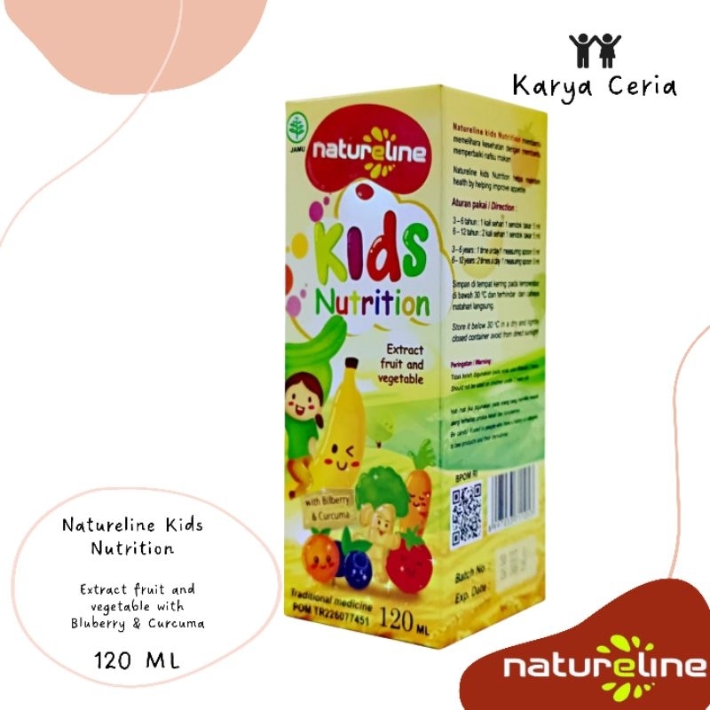 Jual Natureline Kids Nutrition 120 ML Obat Tradisional Jamu ...