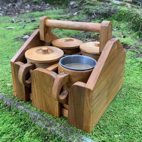 Jual CANGKIR KAYU JATI STAINLESS GELAS KAYU JATI STAINLESS MUG KAYU ...