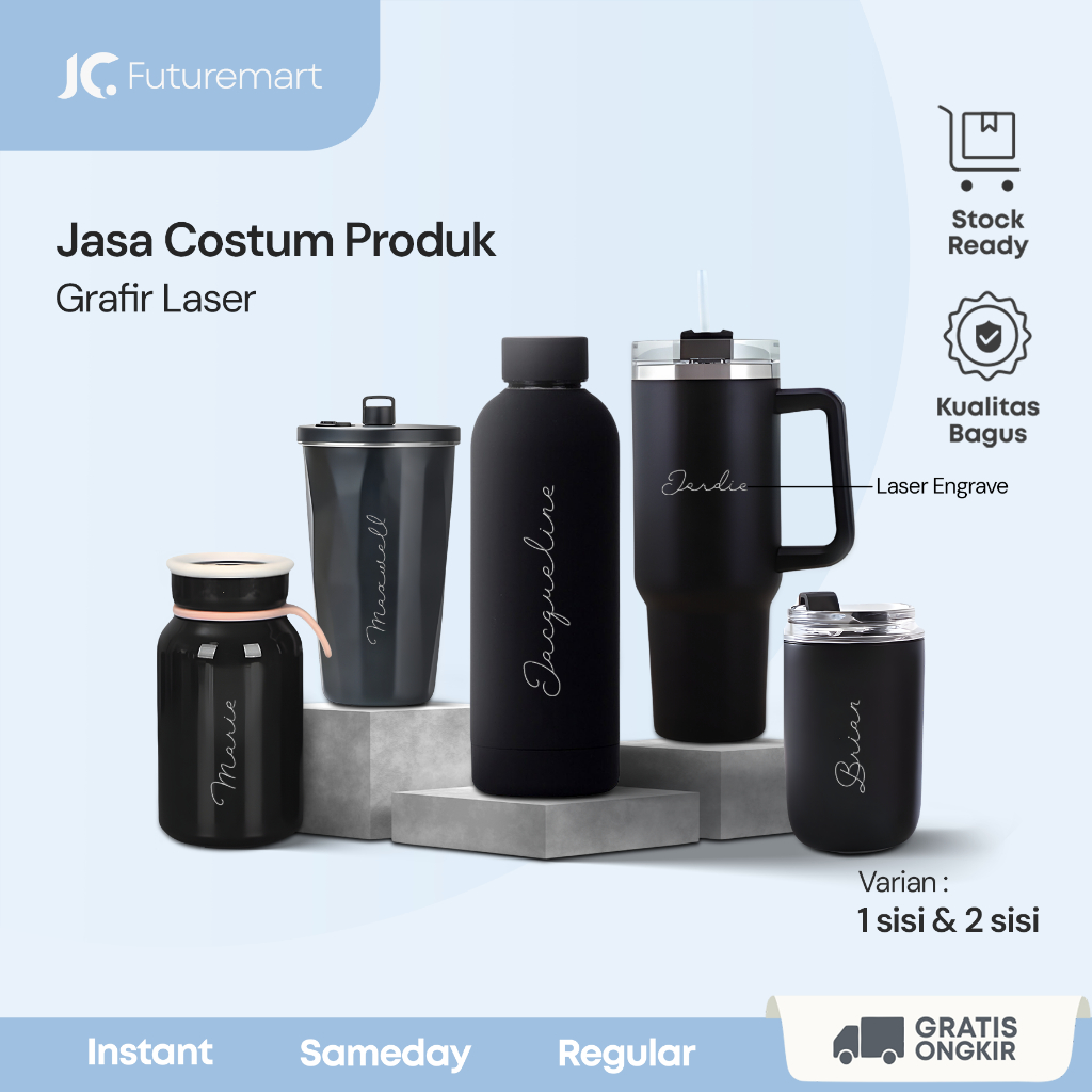 Jual Jasa Custom Grafir Produk Laser Tumbler Botol Mug Gift Souvenir ...