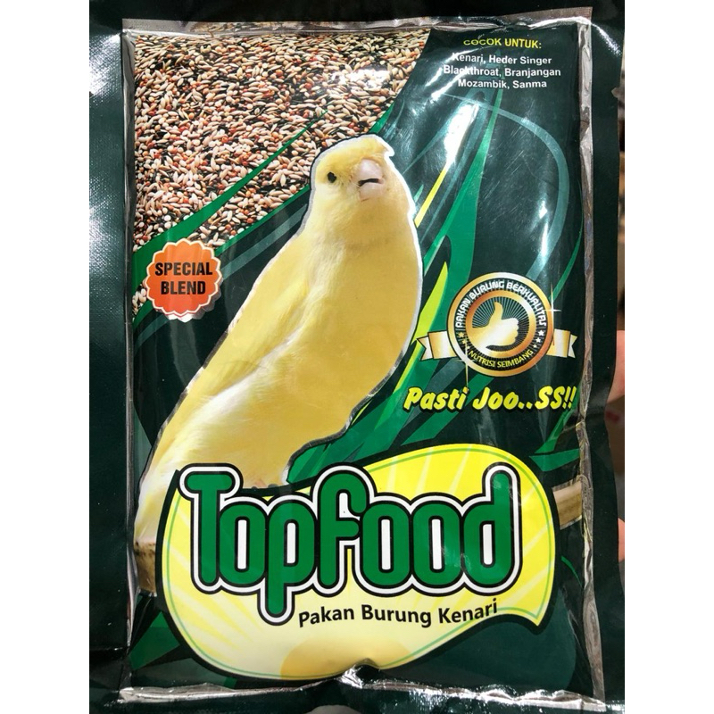 Jual TOP FOOD Pakan Burung Kenari 250g | Shopee Indonesia