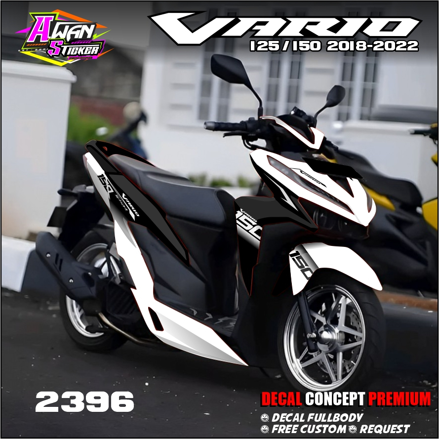 Jual (COD)Decal stiker VARIO 125/150 NEW Full Body Simpel grafis gradasi - Sticker vario 125/150 ...