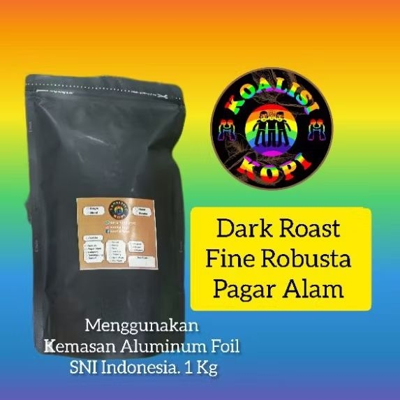 Jual Dark Roast Kopi Fine Robusta Pagaralam 1Kg, Vietnam Drip/Kopi Susu ...