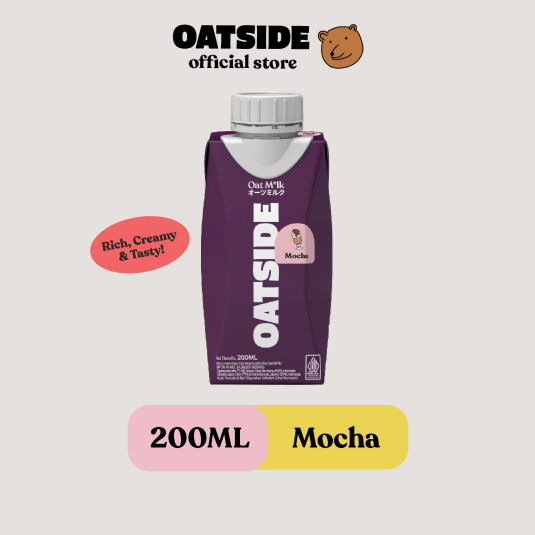 Jual OATSIDE Oat Milk ( Caps / Straw ) Varian Rasa 200ml x 24 pcs (1 ...