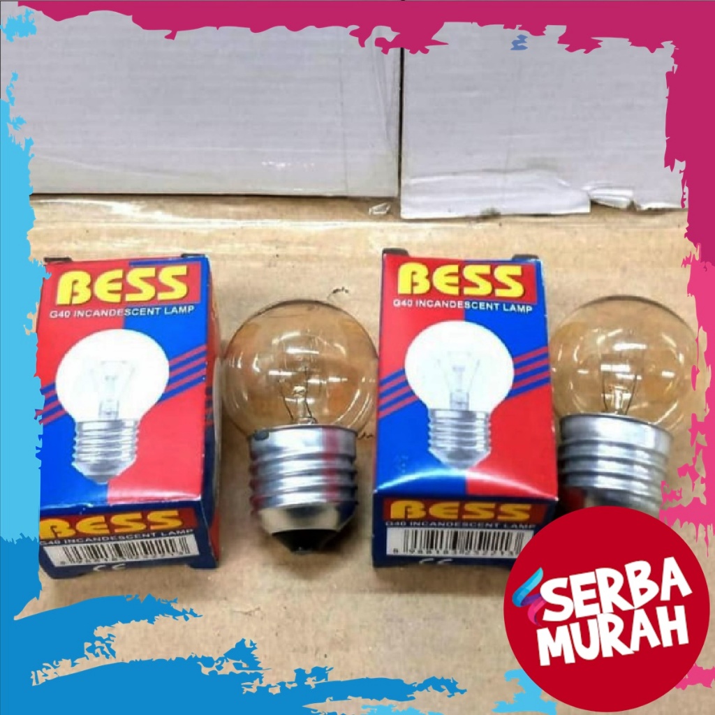 Jual Bess Lampu Pijar Bohlam DOP 5W 10W 15W 20W 25W 40W | Shopee Indonesia