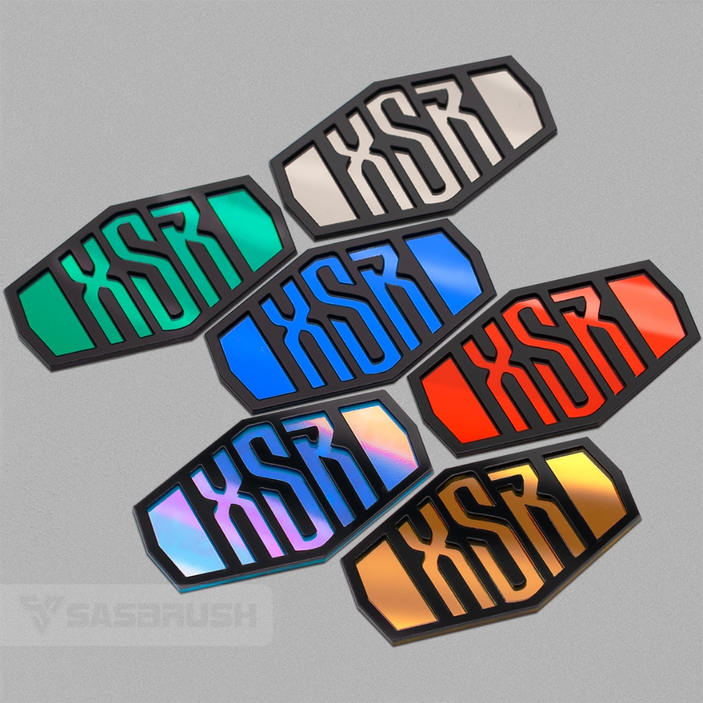 Jual Emblem yamaha XSR - logo 3D timbul | Shopee Indonesia