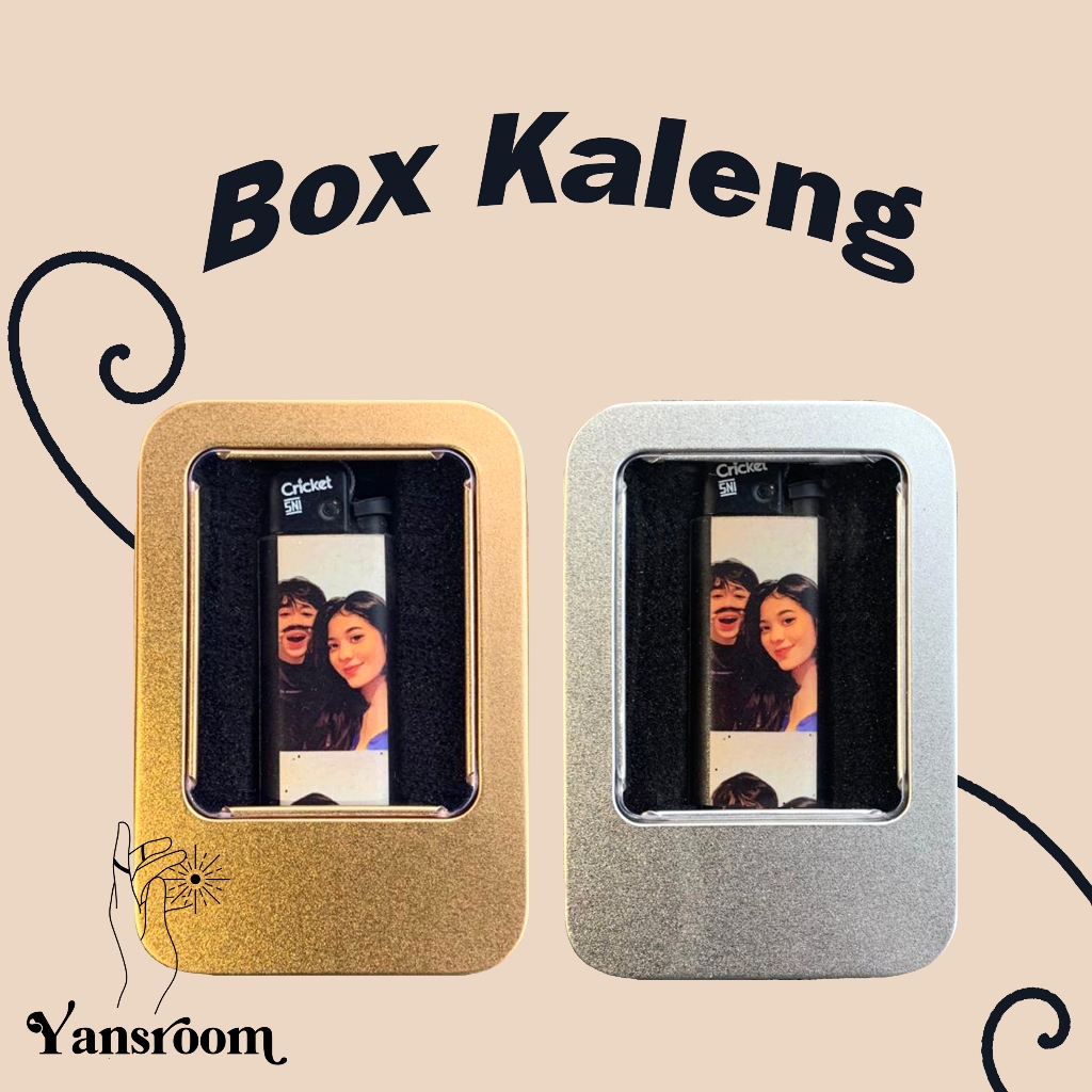 Jual Box Kaleng Kotak Dengan Jendela Mini | Shopee Indonesia