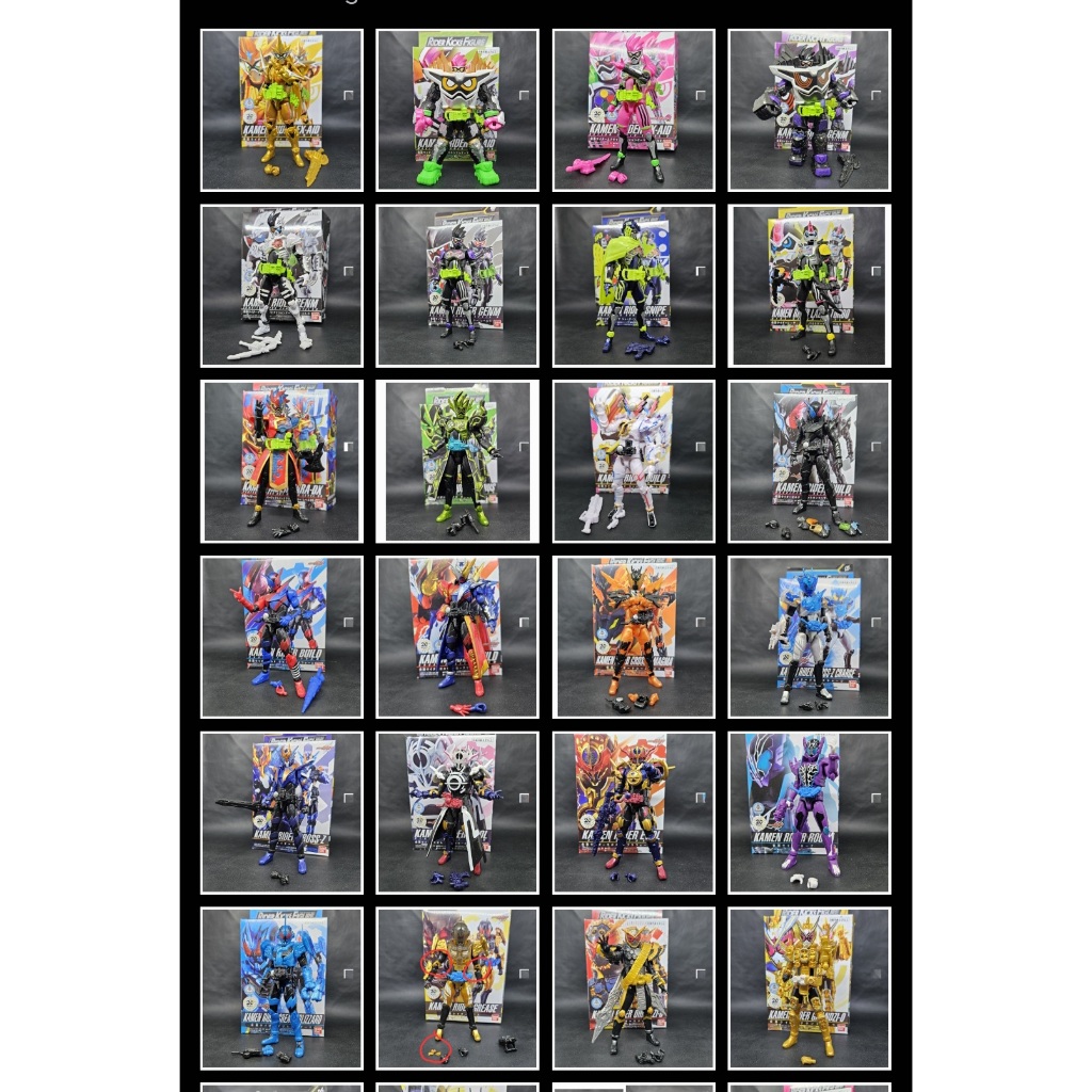 Jual Rkf rider kick's figure kamen rider muteki ex aid genm cronus ...