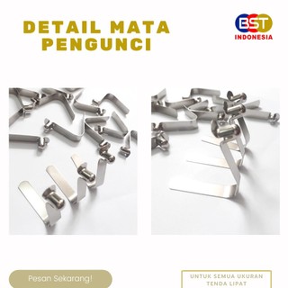 Jual PROMO MATA PENGUNCI TENDA LIPAT KLIP PEGAS PENGUNCI PEN TENDA ...
