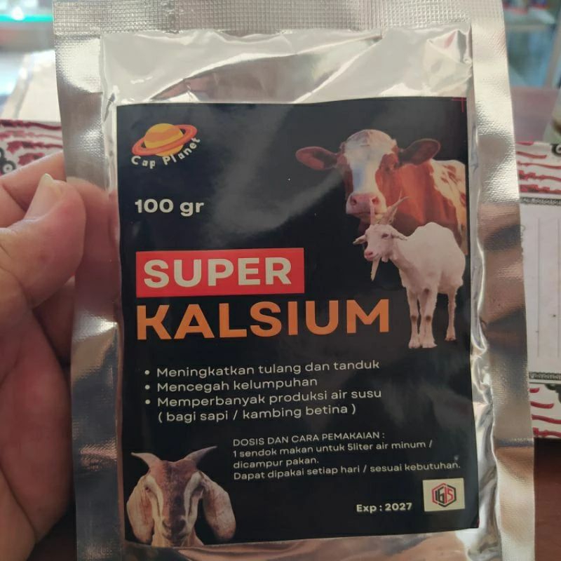 Jual Super kalsium | meningkatkan dan menguatkan tulang dang tanduk ...