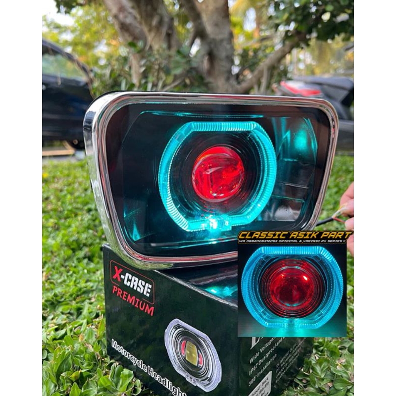 Jual Lampu biled rx king oval Lampu Biled fullset super terang | Shopee ...