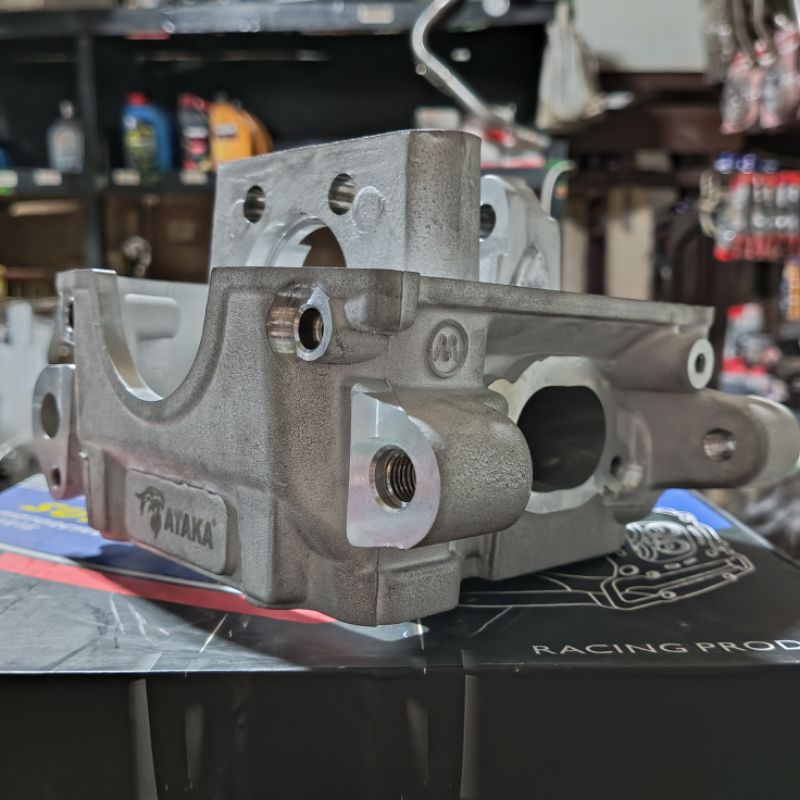 Jual ATAKA RACING Cylinder head +klep RRA Super Head cnc Nmax new Aerox ...