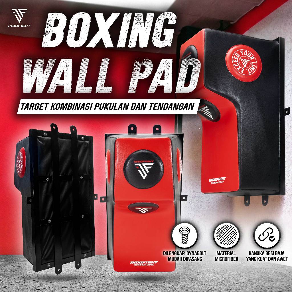 Jual Samsak Dinding Tinju Indofight Wall Target Boxing Mount Target ...