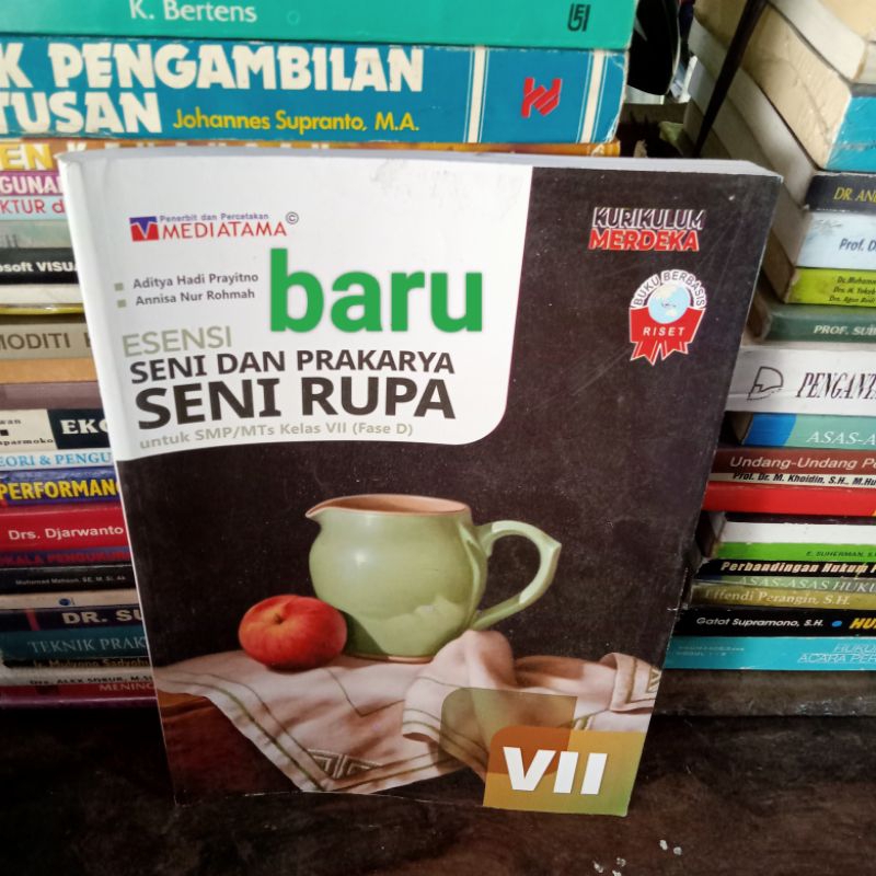 Jual Buku ESENSI SENI DAN PRAKARYA SENI RUPA Kurikulum MERDEKA - Aditya Hadi Prayitno untuk SMP ...
