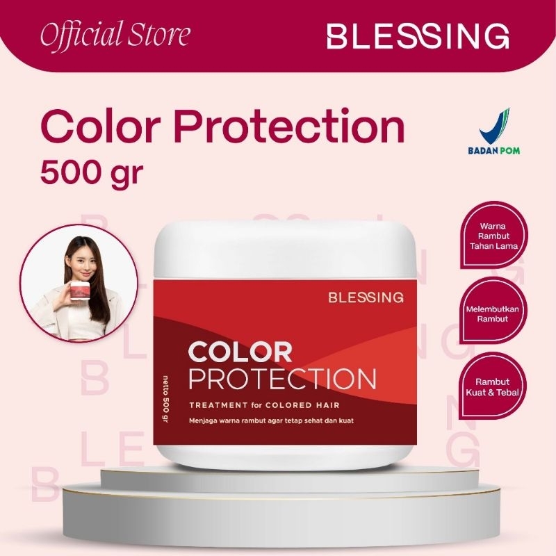 Jual BLESSING Color Protection 500gr / Premium Hair Mask Rambut ...
