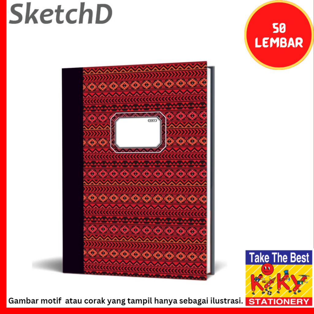 Jual Buku Kas Keuangan Kantor Register Besar bergaris Kiky Folio 50 ...