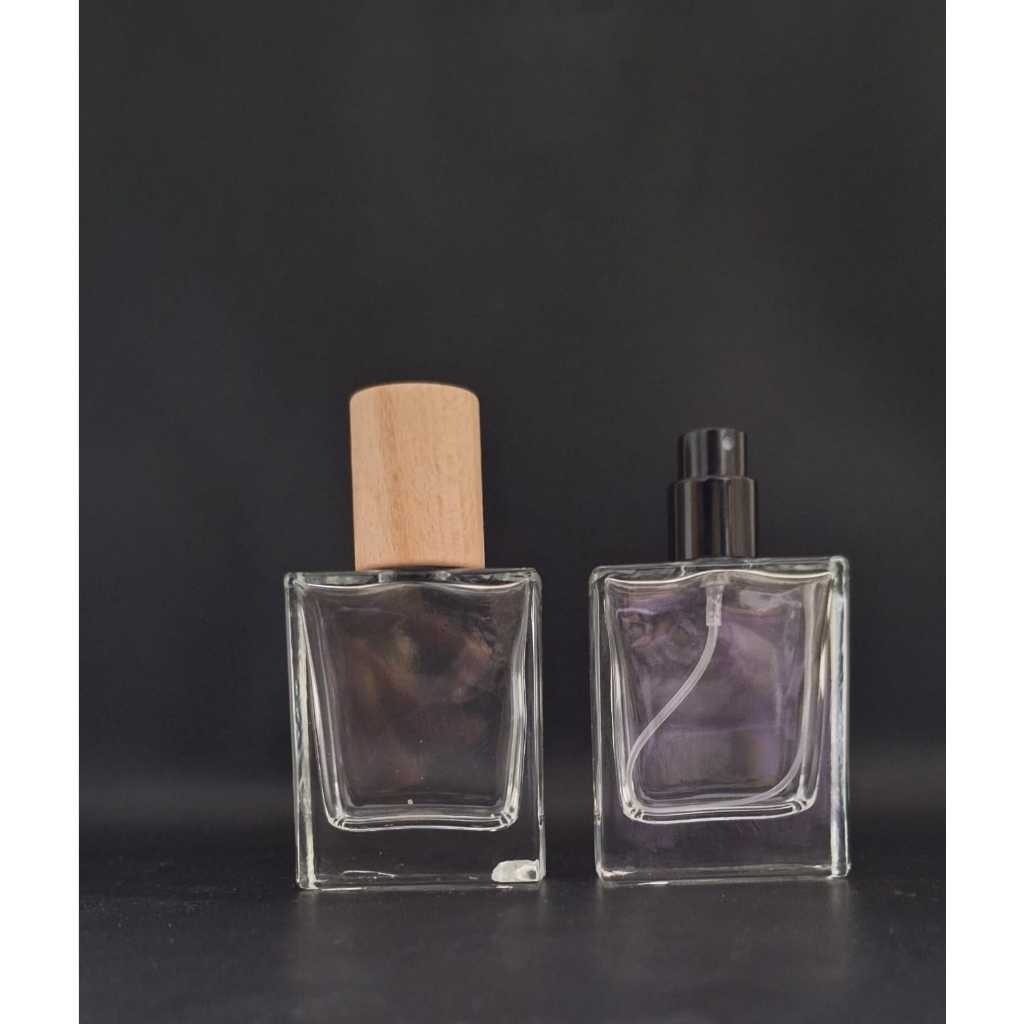 Jual Botol Parfum 32651 Easy Pump Hitam Cap kayu per pcs | Shopee Indonesia
