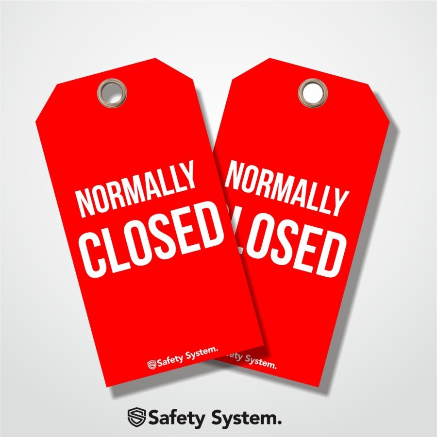 Jual TAG OUT LOTO PVC K3 SAFETY SYSTEM NORMALLY CLOSED for VALVE ...