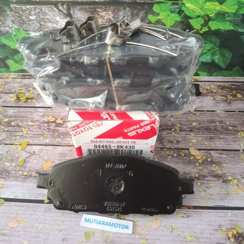 Jual KAMPAS REM DEPAN INNOVA REBORN 04465-0K430(HARGA 1 SET 4 PCS) | Shopee Indonesia
