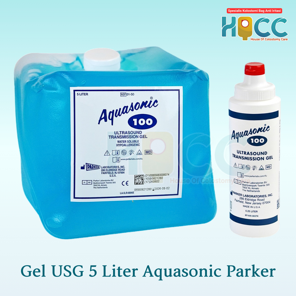 Jual Jelly USG Aquasonic Parker USA Blue Clear 5 liter Gel USG | Shopee ...
