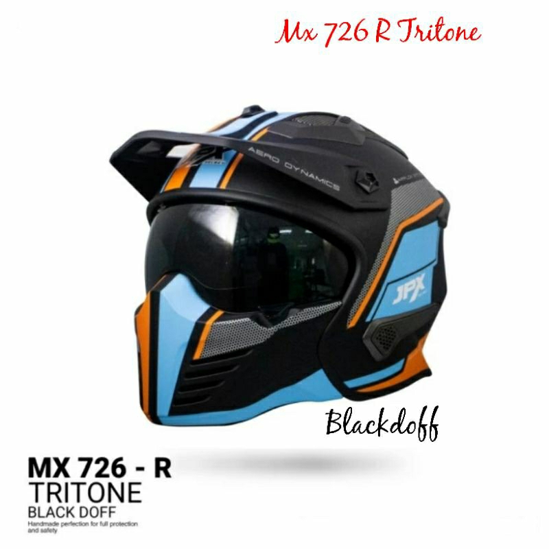 Jual JPX MX 726 R Motif Tritone Black doff murah (2kg) | Shopee Indonesia