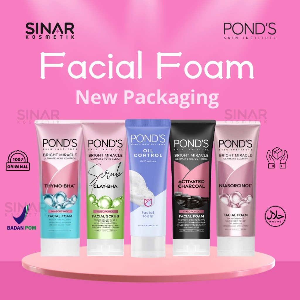 Jual Ponds Facial Foam Hydra Miracle Ultra Light Biome Gel Gentle ...