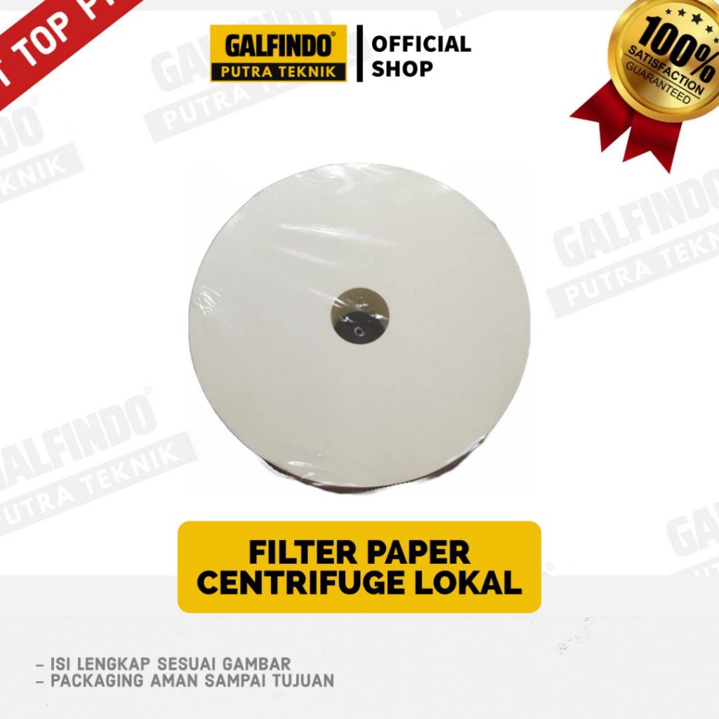 Jual GALFINDO FILTER PAPER EXTRATOR 1 pak isi 25 LEMBAR / ALAT LAB ...