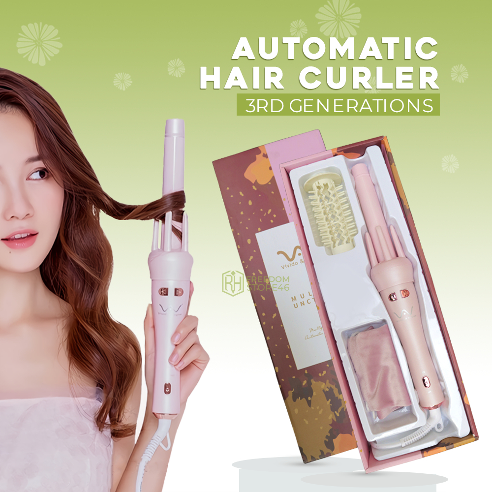 Jual Catokan Curly Otomatis Hair Curler Automatic Alat Catok Keriting ...