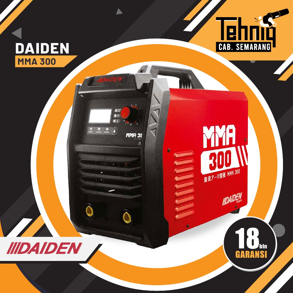 Jual MESIN TRAFO LAS DAIDEN Inverter Welding IGBT MMA 300 | Shopee ...