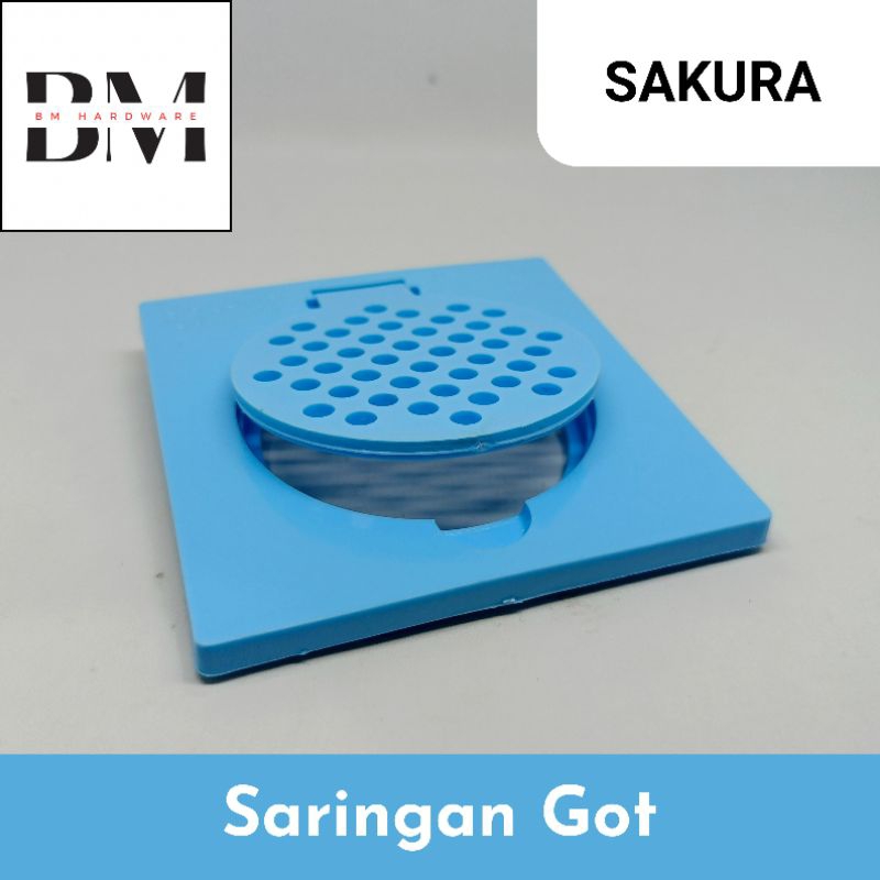 Jual Saringan Got SAKURA 4" (PVC) Kotak | Shopee Indonesia