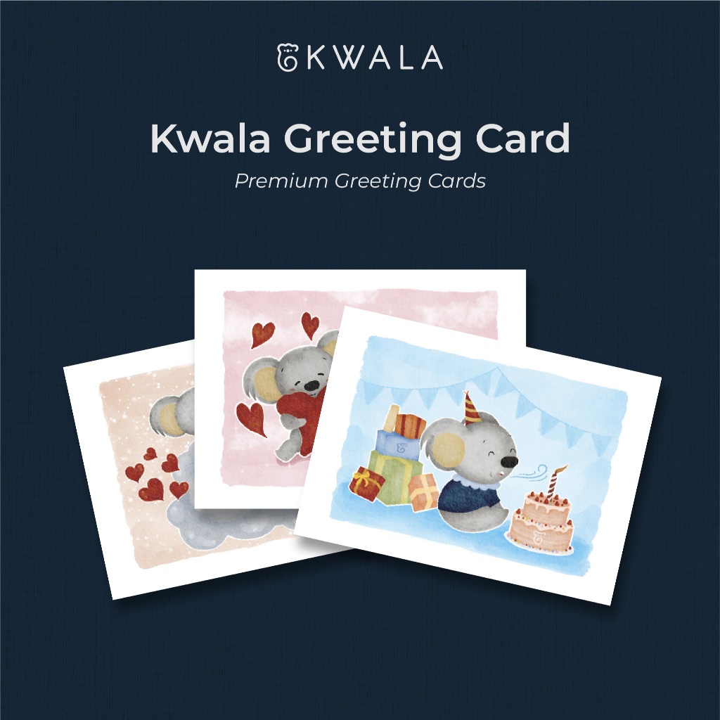 Jual KWALA Premium Greeting card | Shopee Indonesia