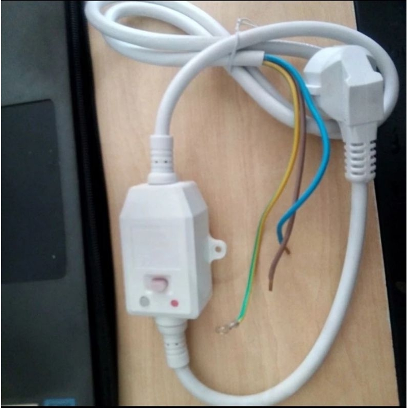 Jual Kabel ELCB Water Heater Listrik 16A / Kabel Pengaman Anti Setrum ...