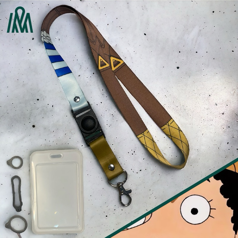 Jual Lanyard USOPP One Piece Anime Merchandise Tali ID Card (unofficial ...