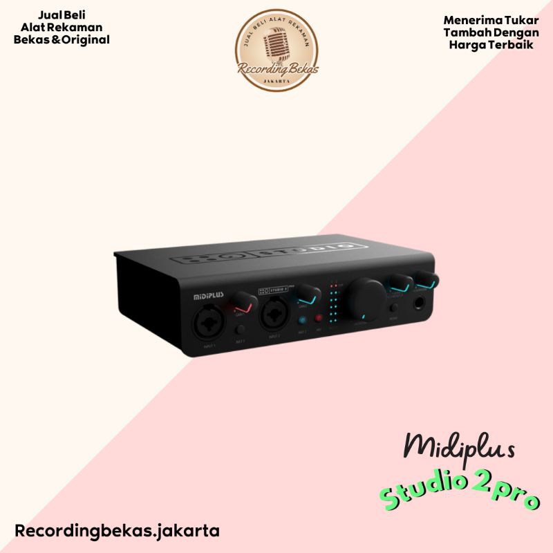Jual Soundcard Midi Plus Studio 2 Pro BARU | Shopee Indonesia