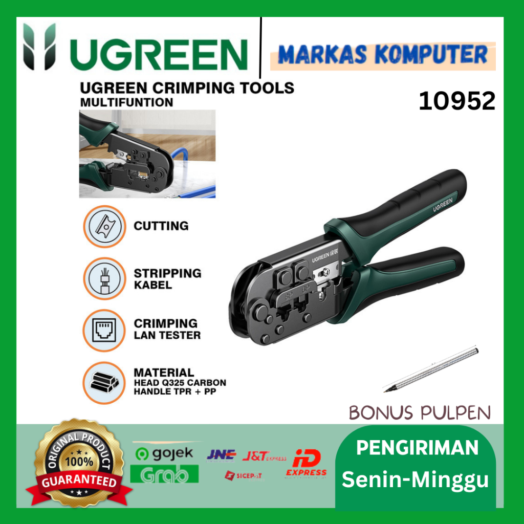 Jual Tank Crimping Tool UGREEN 10952 MULTIFUNCTION | Shopee Indonesia