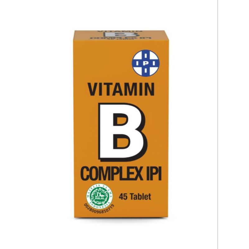 Jual Vitamin IPI B complek isi 45 tablet | Shopee Indonesia